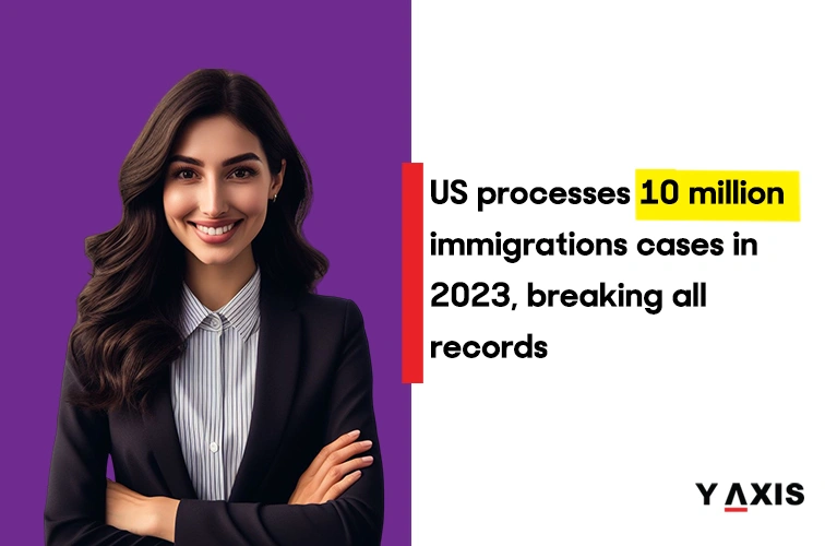10 Million US Immigration Cases processed in the FY 2023